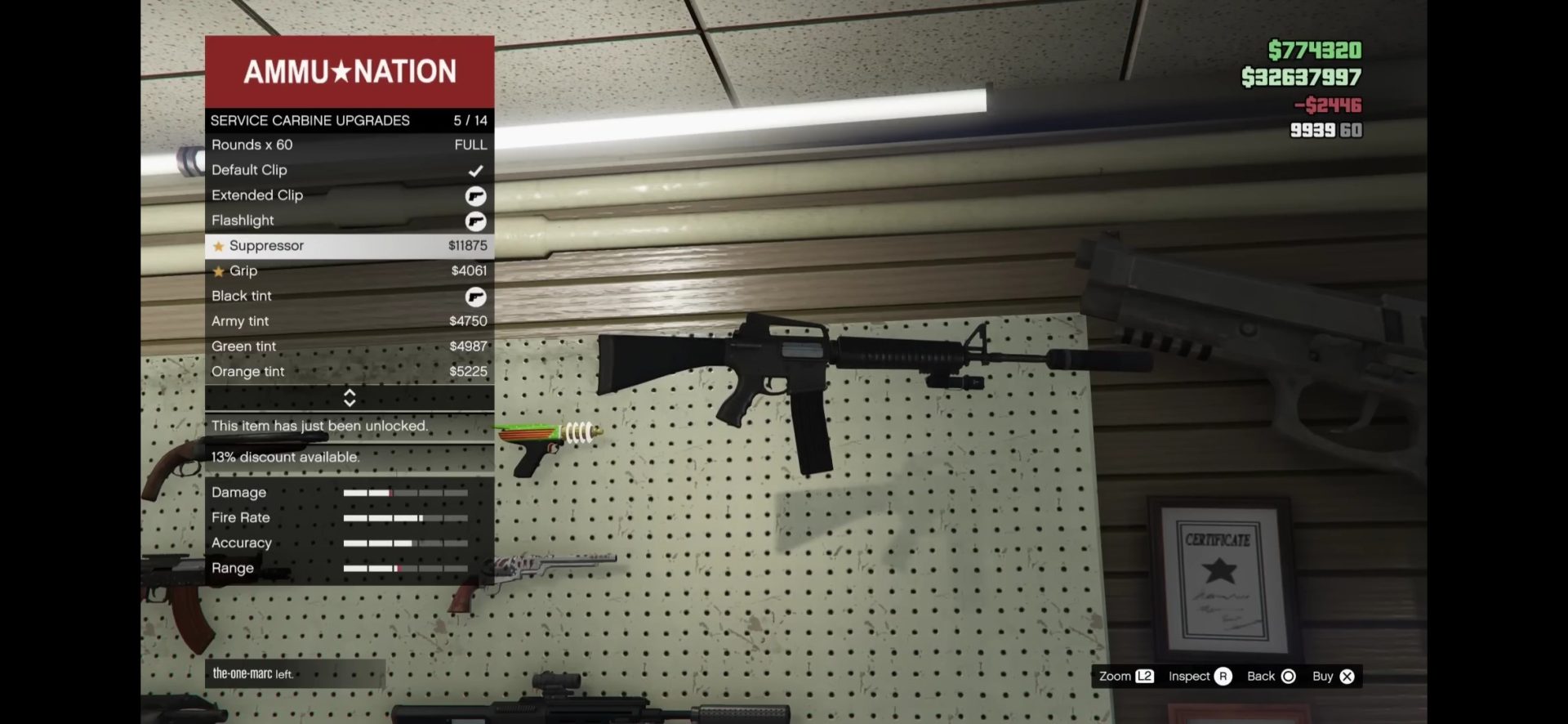 GTA 5 Online: How to Unlock the Service Carbine M16 Weapons/Crime Scene ...