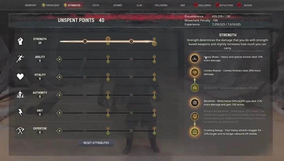 Conan Exiles: Ultimate Attributes Guide | Corrupted vs. Uncorrupted ...