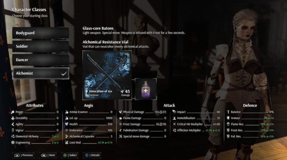 Steelrising: Which Class to Choose | Class Guide - Games Fuze