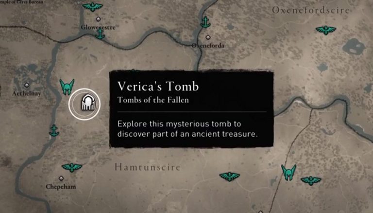 Assassin's Creed Valhalla: Tombs of the Fallen: All Tombs Location ...