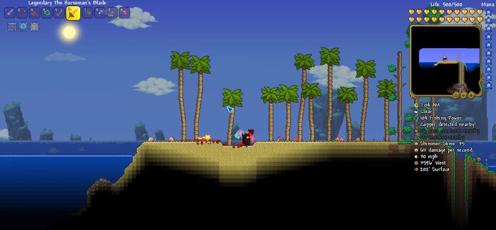 Terraria: How to Find Aether Mini Biome in Update 1.4.4 - Games Fuze