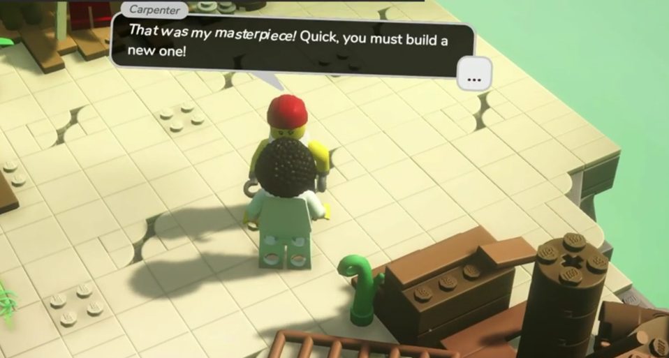 LEGO Bricktales: Build a Set of Stairs to Reach the Outlook Puzzle ...