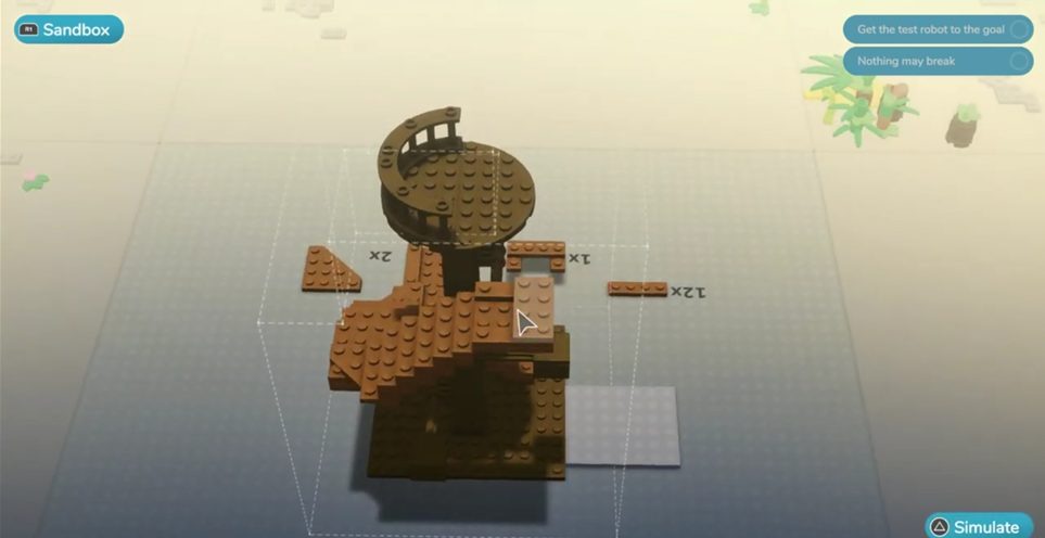 LEGO Bricktales: Build a Set of Stairs to Reach the Outlook Puzzle ...