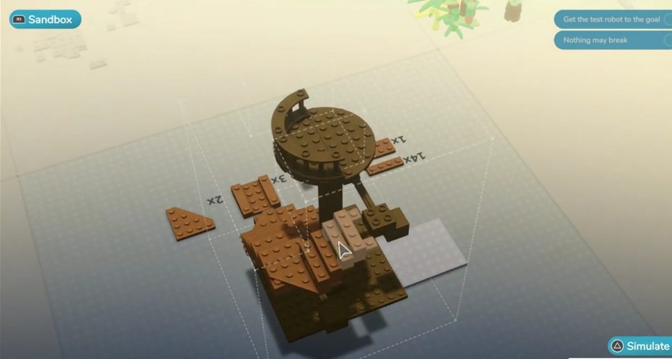 LEGO Bricktales: Build a Set of Stairs to Reach the Outlook Puzzle ...