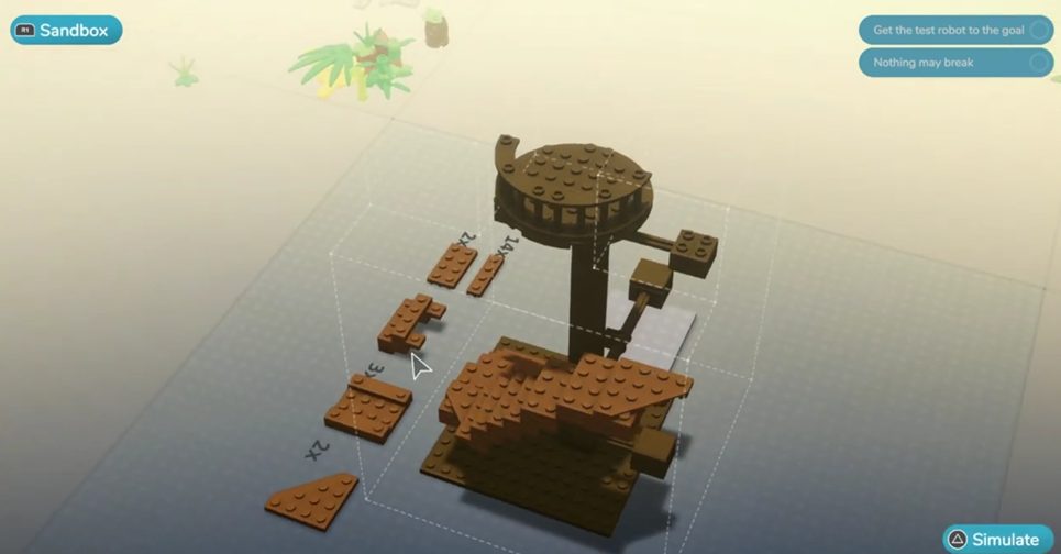 LEGO Bricktales: Build a Set of Stairs to Reach the Outlook Puzzle ...