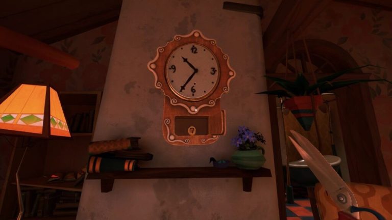 Hello Neighbor 2: Museum Floor Clock Puzzle Solution