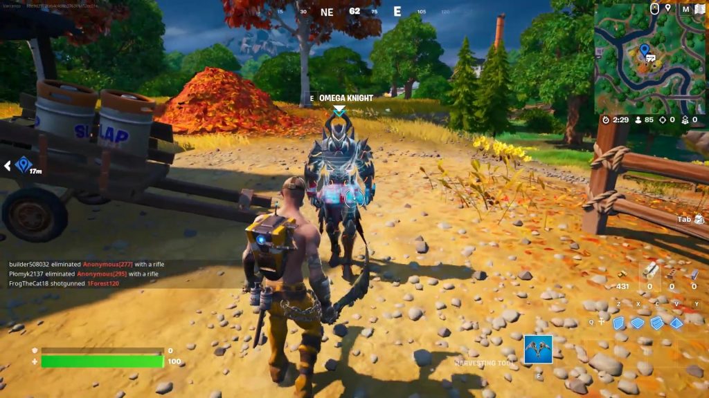 Fortnite: Omega Knight Location | Season 4 - Games Fuze