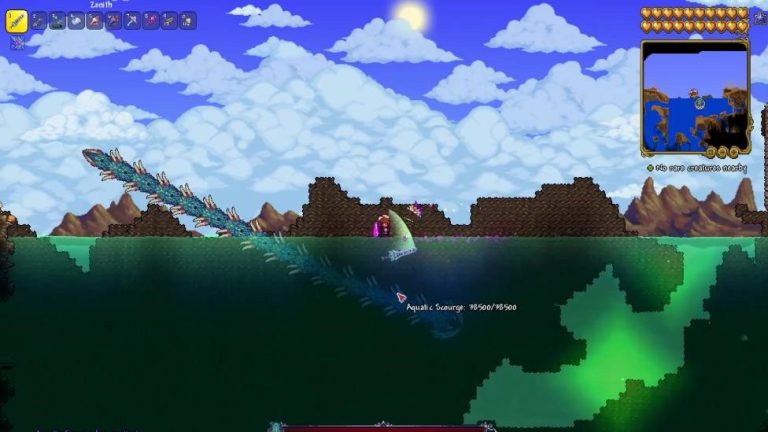 Terraria: How to Summon Cragmaw Mire - Games Fuze
