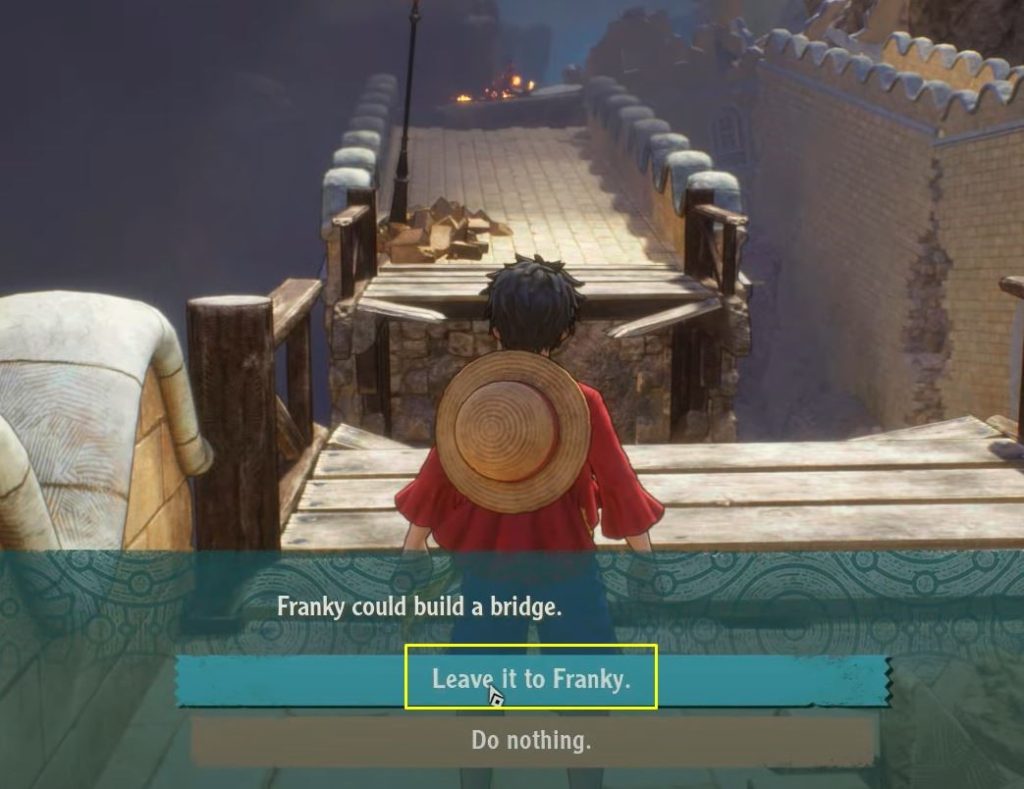 Build a Bridge as you Progress | One Piece Odyssey - Games Fuze