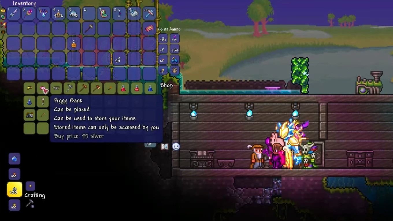 How to Get Piggy Bank in Terraria - Games Fuze