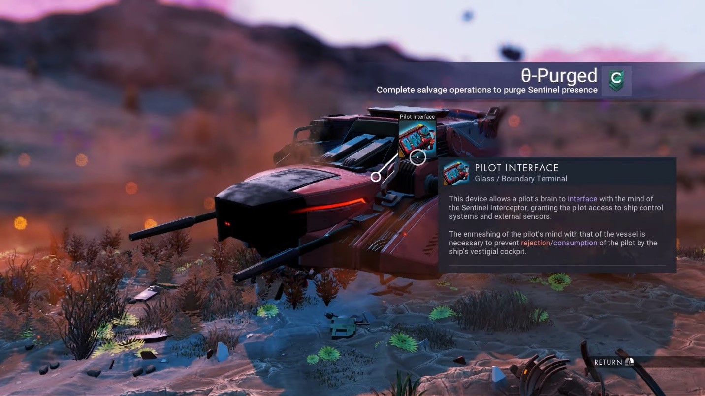 No Man's Sky: Where to Find Ultra Rare Pink Sentinel Ship - Games Fuze