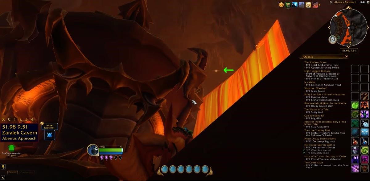 World of Warcraft: All Zaralek Cavern Dragon Glyphs Locations - Games Fuze