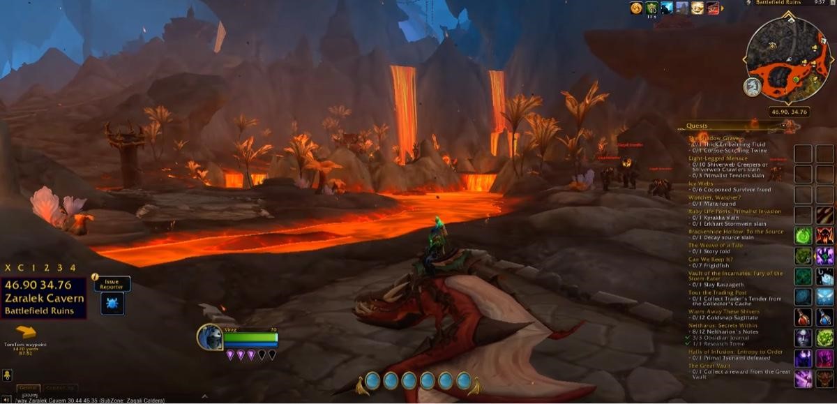 World of Warcraft: All Zaralek Cavern Dragon Glyphs Locations - Games Fuze