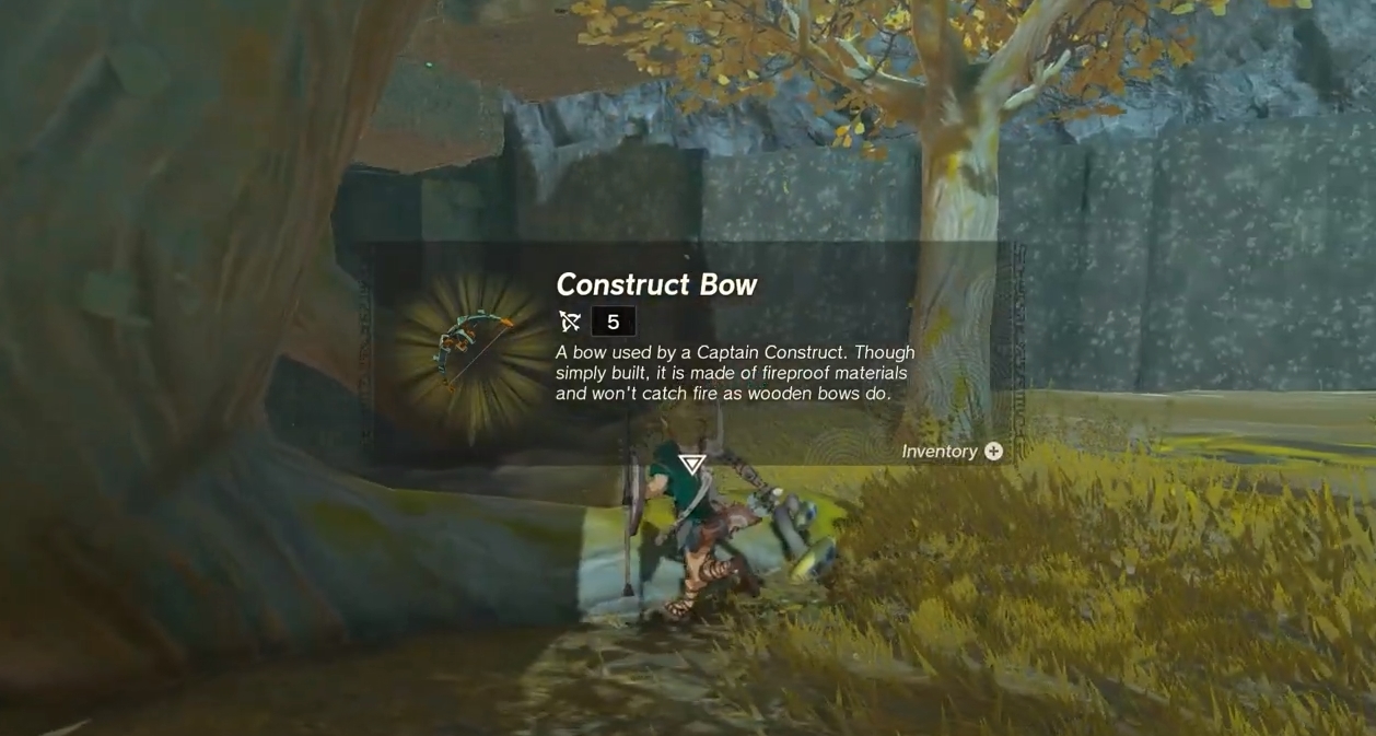 The Legend of Zelda: Tears of the Kingdom - How to Get Construct Bow ...