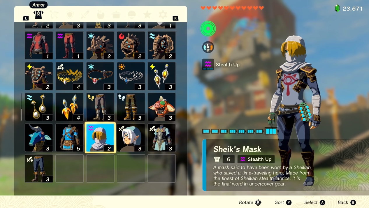 How to Get Full Sheik Gear Set in Zelda Tears of the Kingdom - Games Fuze