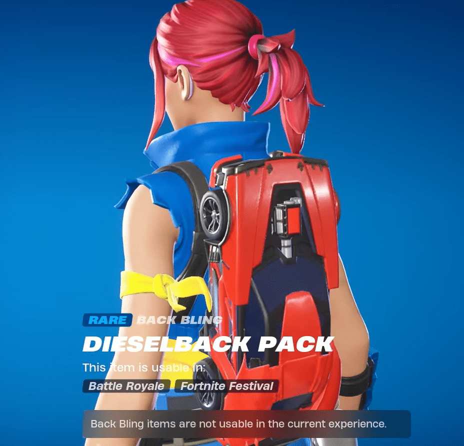 Fortnite Rocket Racing: How To Get Free Jackie Skin & Dieselback Pack