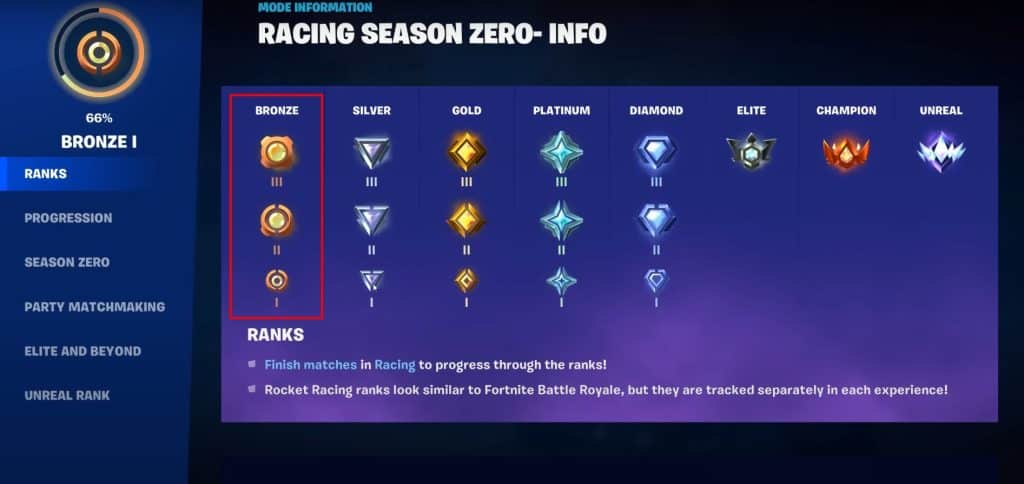 How To Get Gold Rank Easily in Fortnite: Rocket Racing - Games Fuze