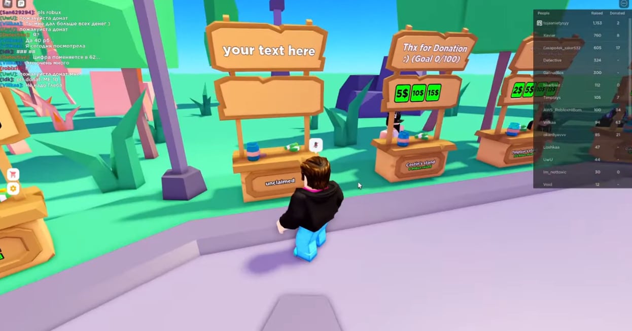 How to Play Pls Donate in Roblox - Games Fuze