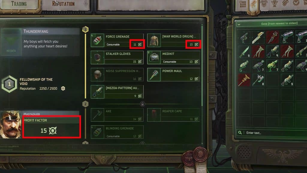 How To Trade Guide in Warhammer 40K Rogue Trader | Trading Tips & Tricks