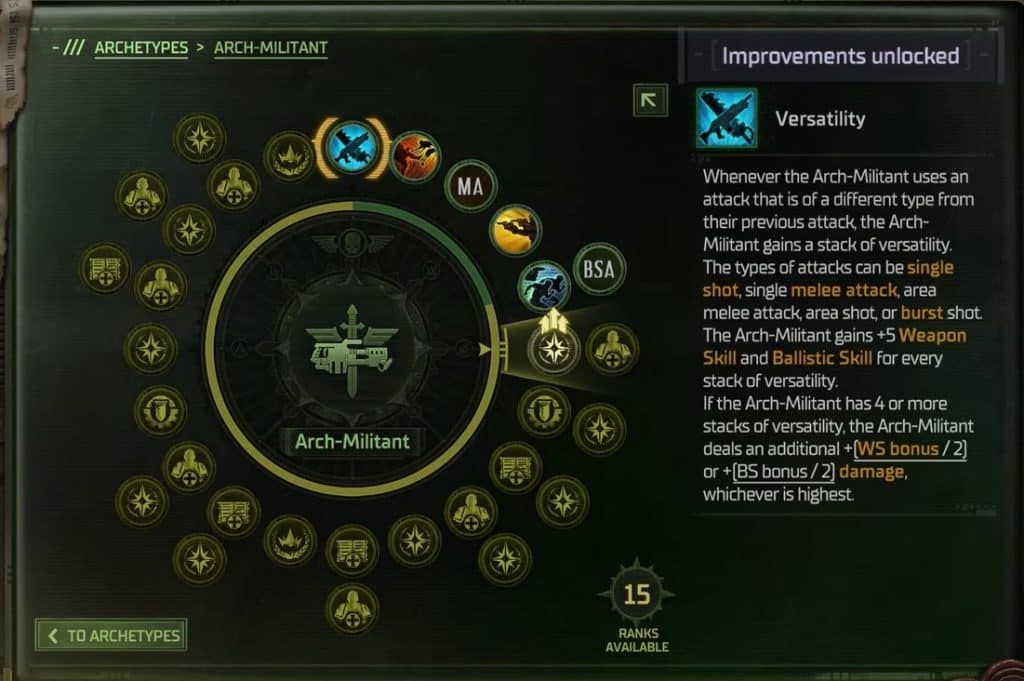 Arch Militant Supreme Build Guide in Warhammer 40K Rogue Trader - Games ...