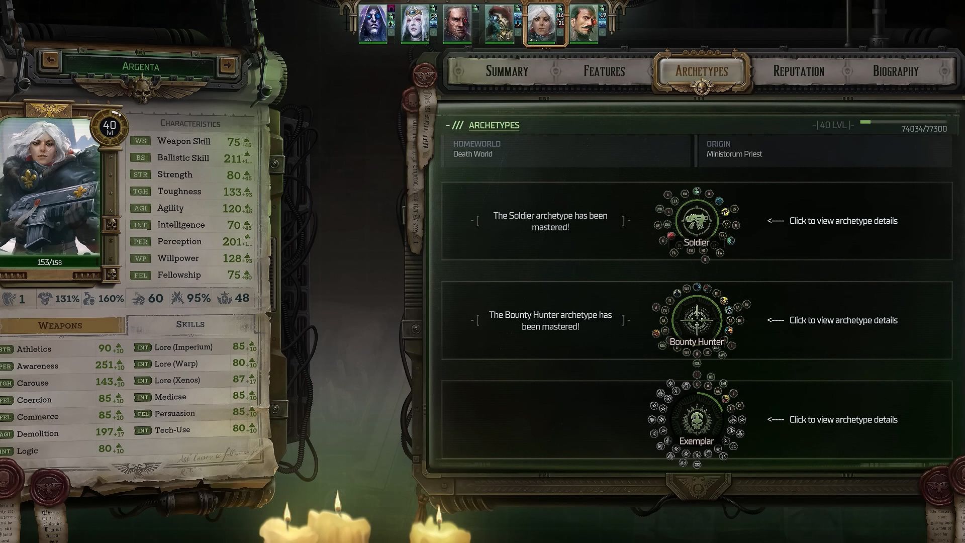 Warhammer 40K Rogue Trader: Argenta Sniper Build Guide - Games Fuze