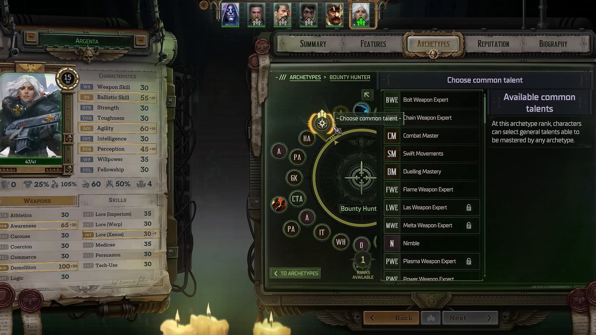 Warhammer 40K Rogue Trader: Argenta Sniper Build Guide - Games Fuze
