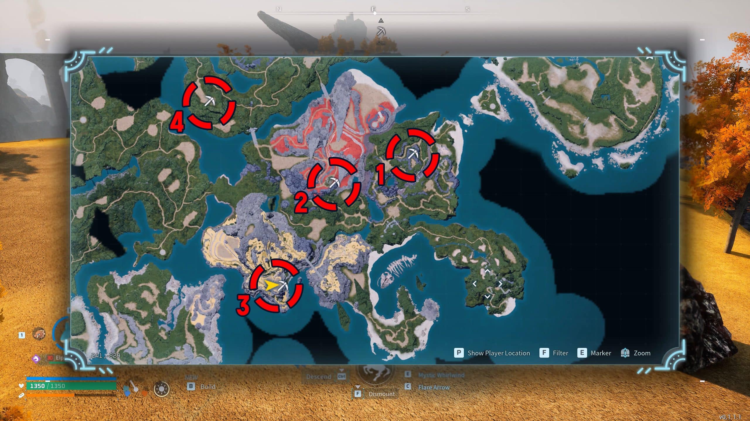 Palworld: Best Farming Spots for Resources | Coal, Quartz, Sulfur, Ore