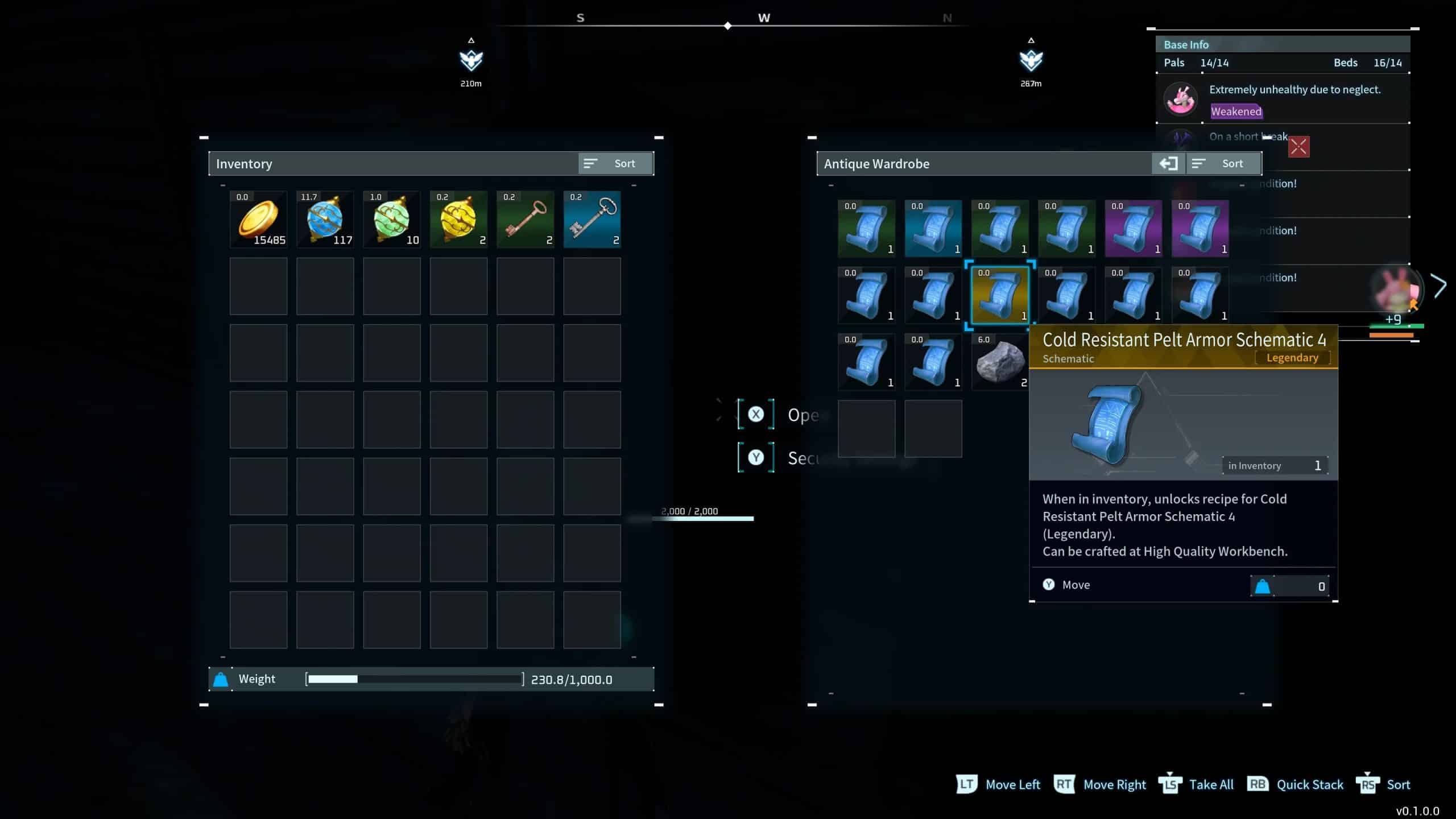 Palworld: All Legendary Weapons and Armor Schematics Locations - Games Fuze