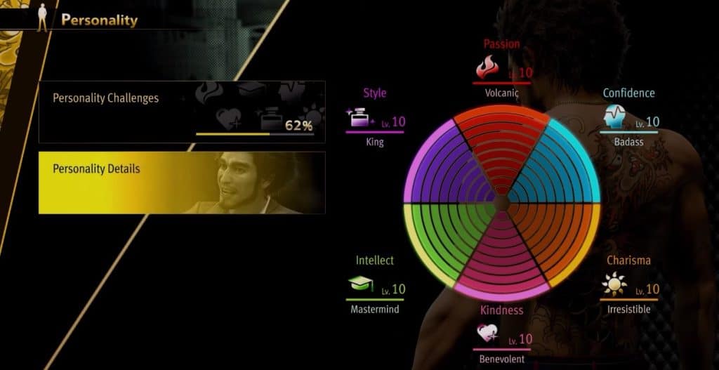 Like A Dragon Infinite Wealth: How to Level Up Personality - Games Fuze