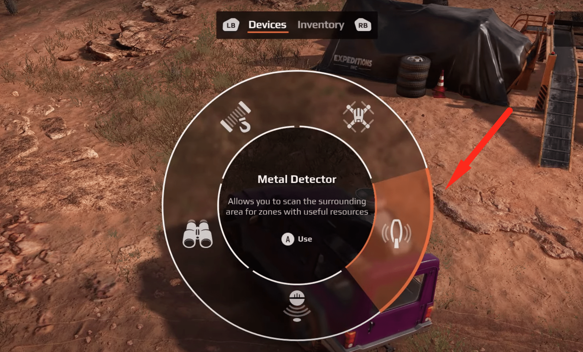 Expeditions Mudrunner: How to Use Metal Detector - Games Fuze