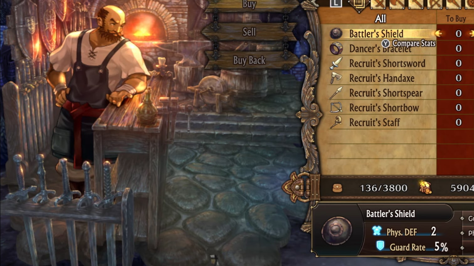 Best Weapons to Get Early in Unicorn Overlord