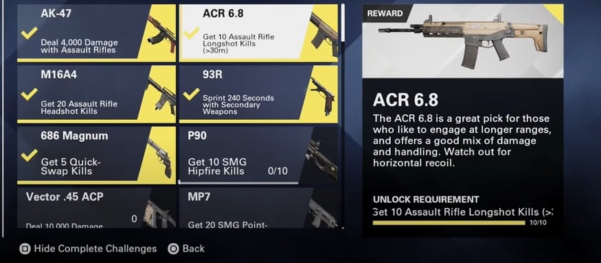 XDefiant: How to Unlock ACR 6.8 Weapon - Games Fuze