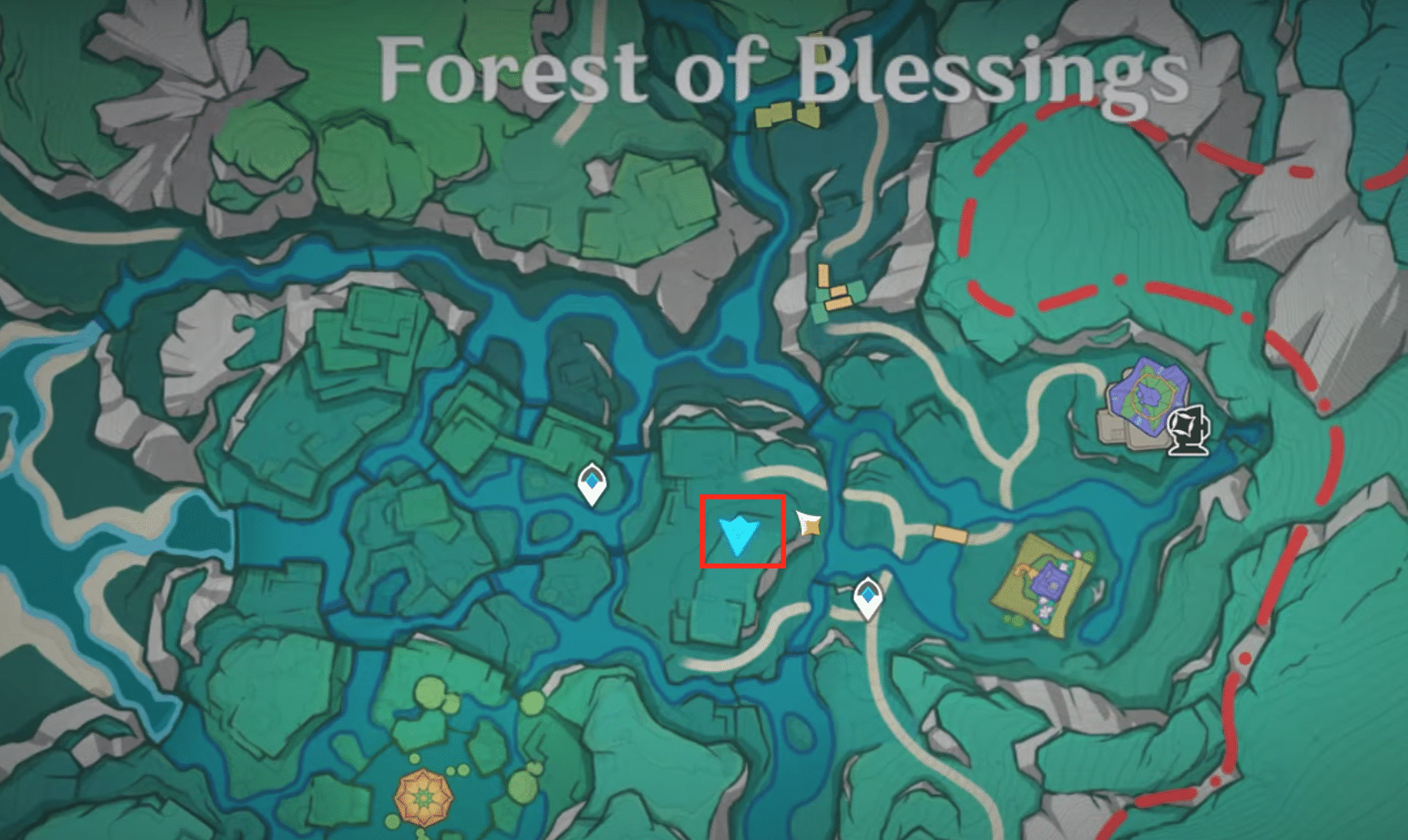 Genshin Impact: All Paper Leapfrogging Day 1 Forest of Blessings Guide ...