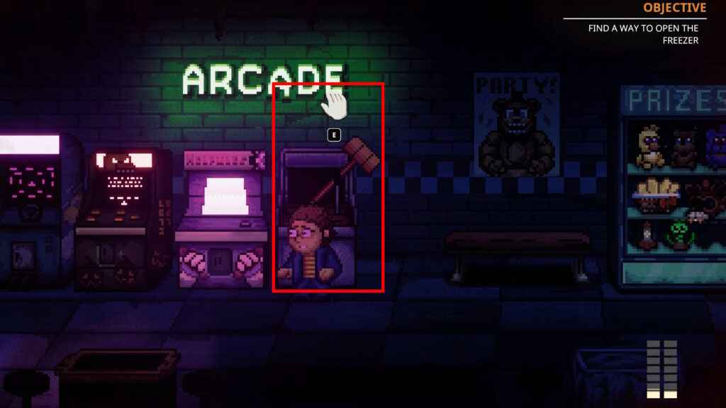 FNAF Into the Pit: Distract the Creature & Find Kid in Freezer - Games Fuze