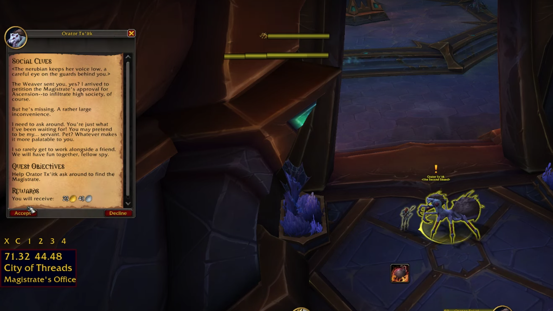 WoW War Within - Social Clues Quest Guide - Games Fuze