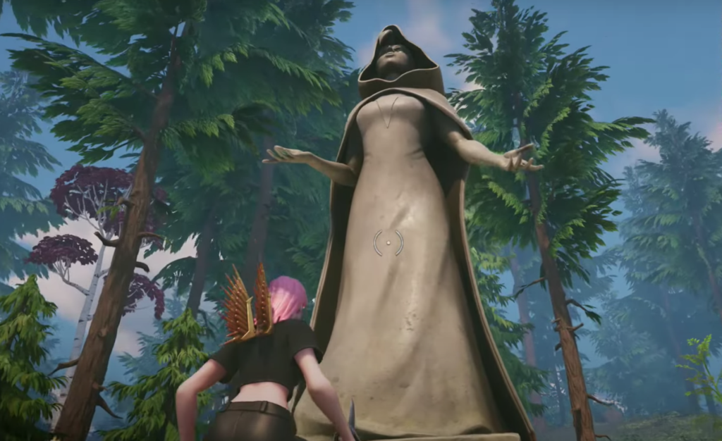 Fortnite: Crouch at the Memorial Statue Location Guide - Games Fuze