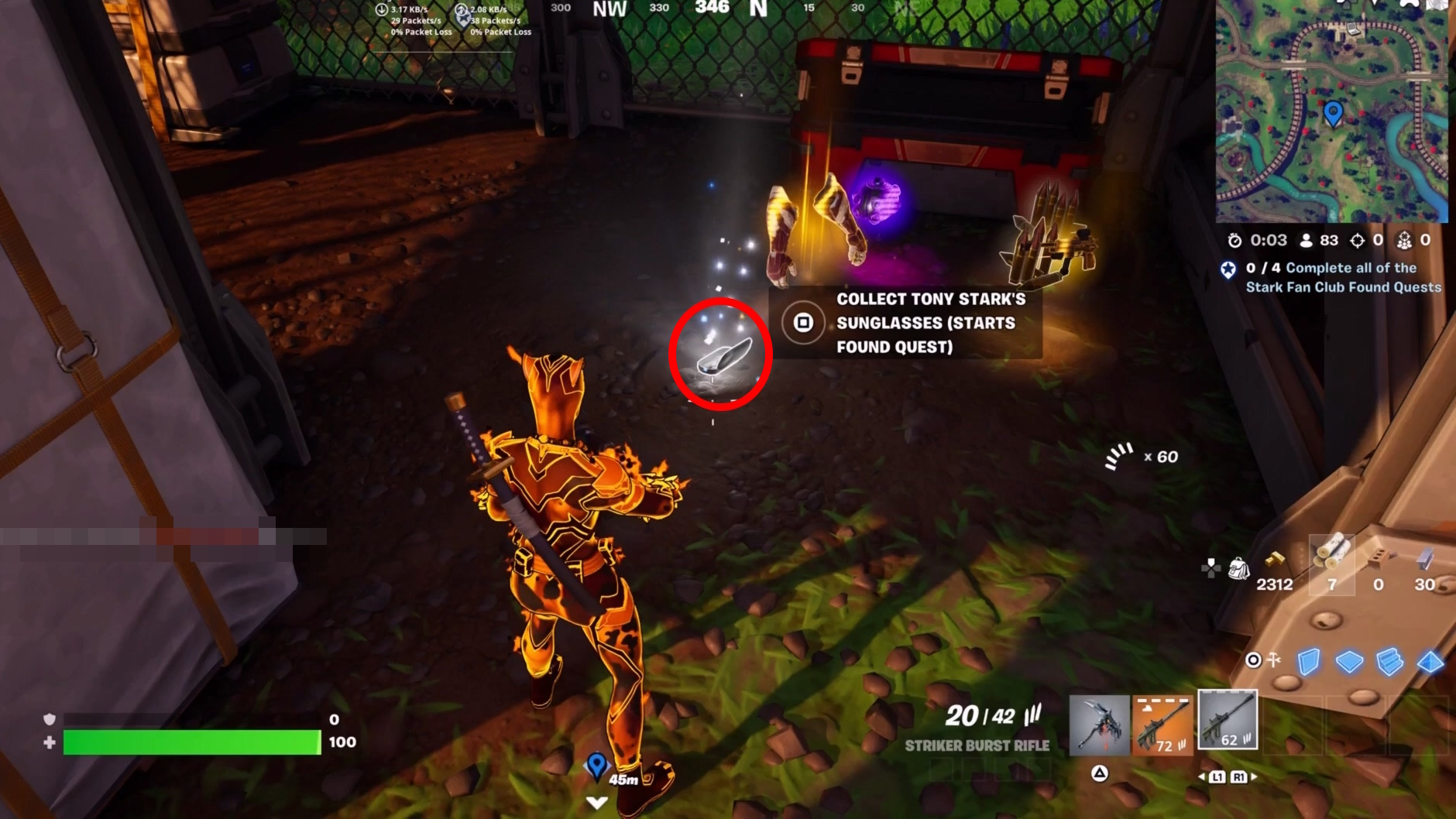 Fortnite: All Stark Fan Club Found Quests Guide | Stark Super Fan ...