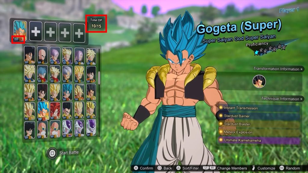 Dragon Ball Sparking Zero: Best Teams To Use For Ranked DP Battle