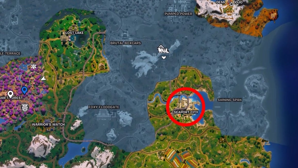 Fortnite: Seaport City Location | Chapter 6 - Games Fuze