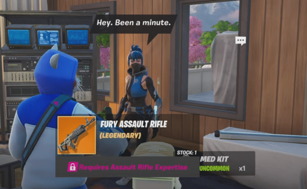 Fortnite: Chapter 6 NPC #9 – Shadow Blade Hope Location - Games Fuze