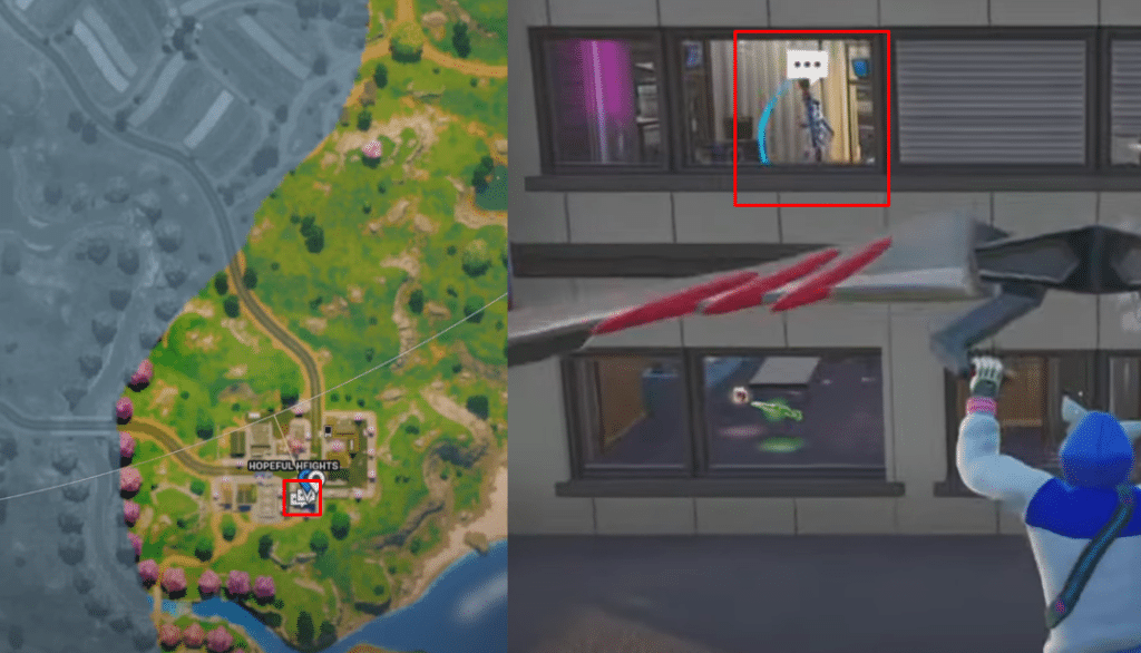 Fortnite: Chapter 6 NPC #9 – Shadow Blade Hope Location - Games Fuze
