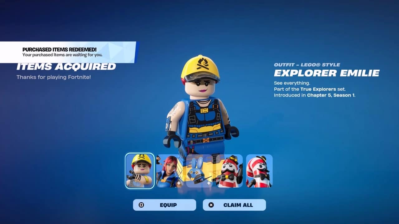 Fortnite: How to Get Explorer Emilie & Mr. Dappermint Skins For FREE