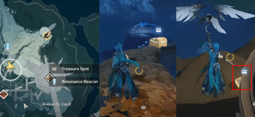 Wuthering Waves: All Averardo Vault Treasure Spot Chest Locations