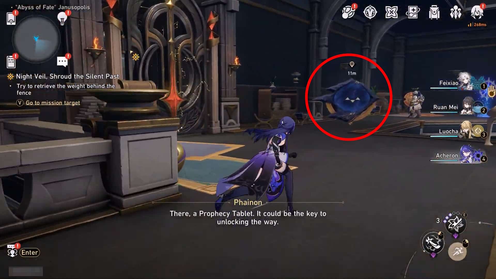 Honkai Star Rail: Abyss of Fate Janusopolis Oronyx's Scales Puzzle