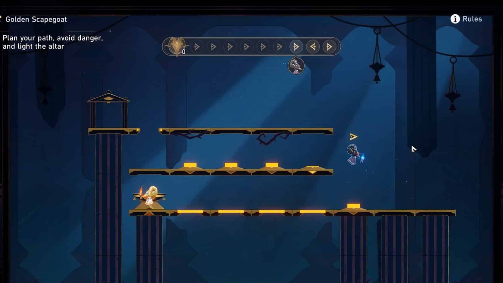 Honkai Star Rail: All Abyss of Fate Janusopolis Golden Scapegoat Puzzles