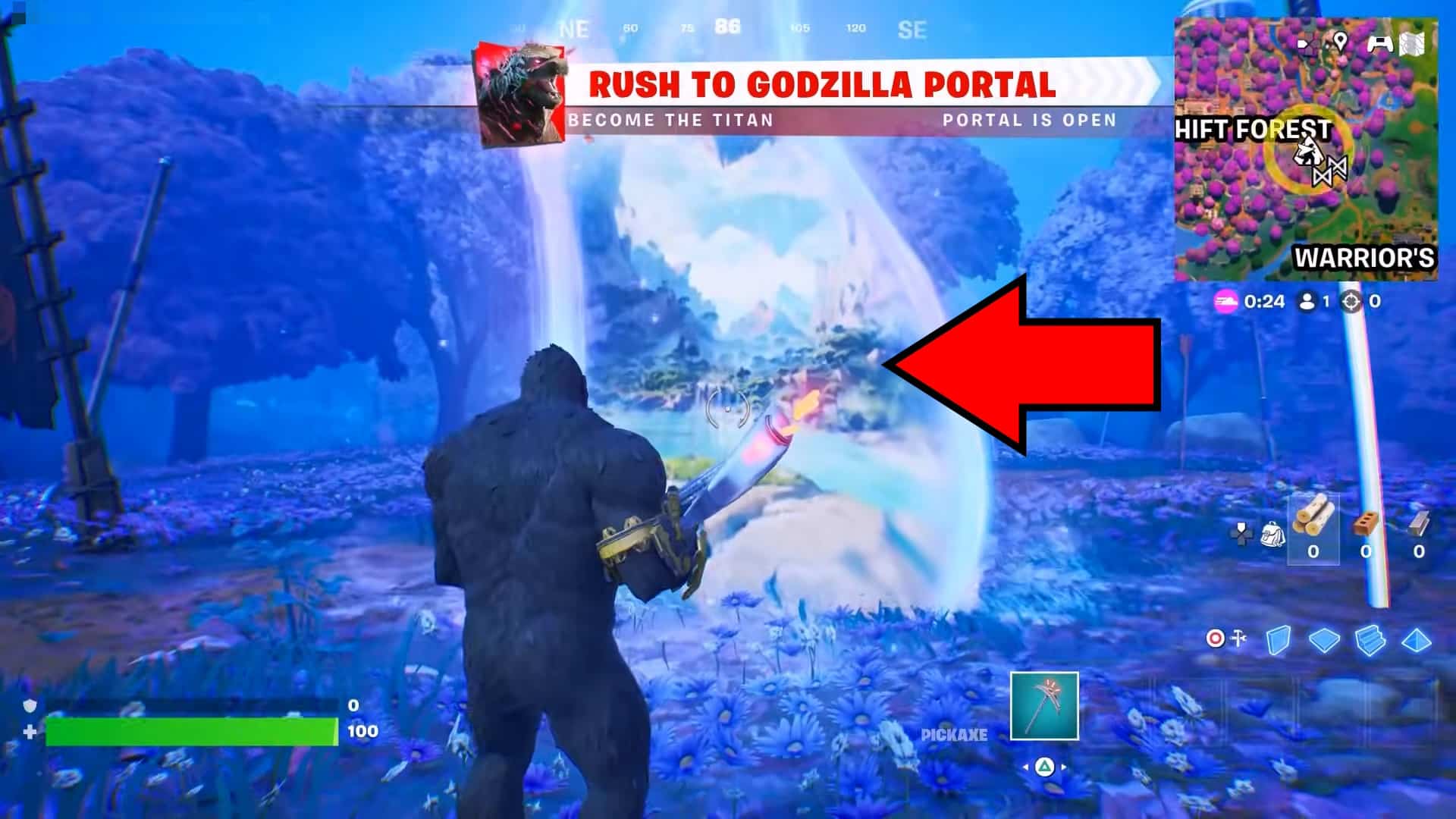 Fortnite: How to Become Godzilla | Titan Takedown Event - Games Fuze
