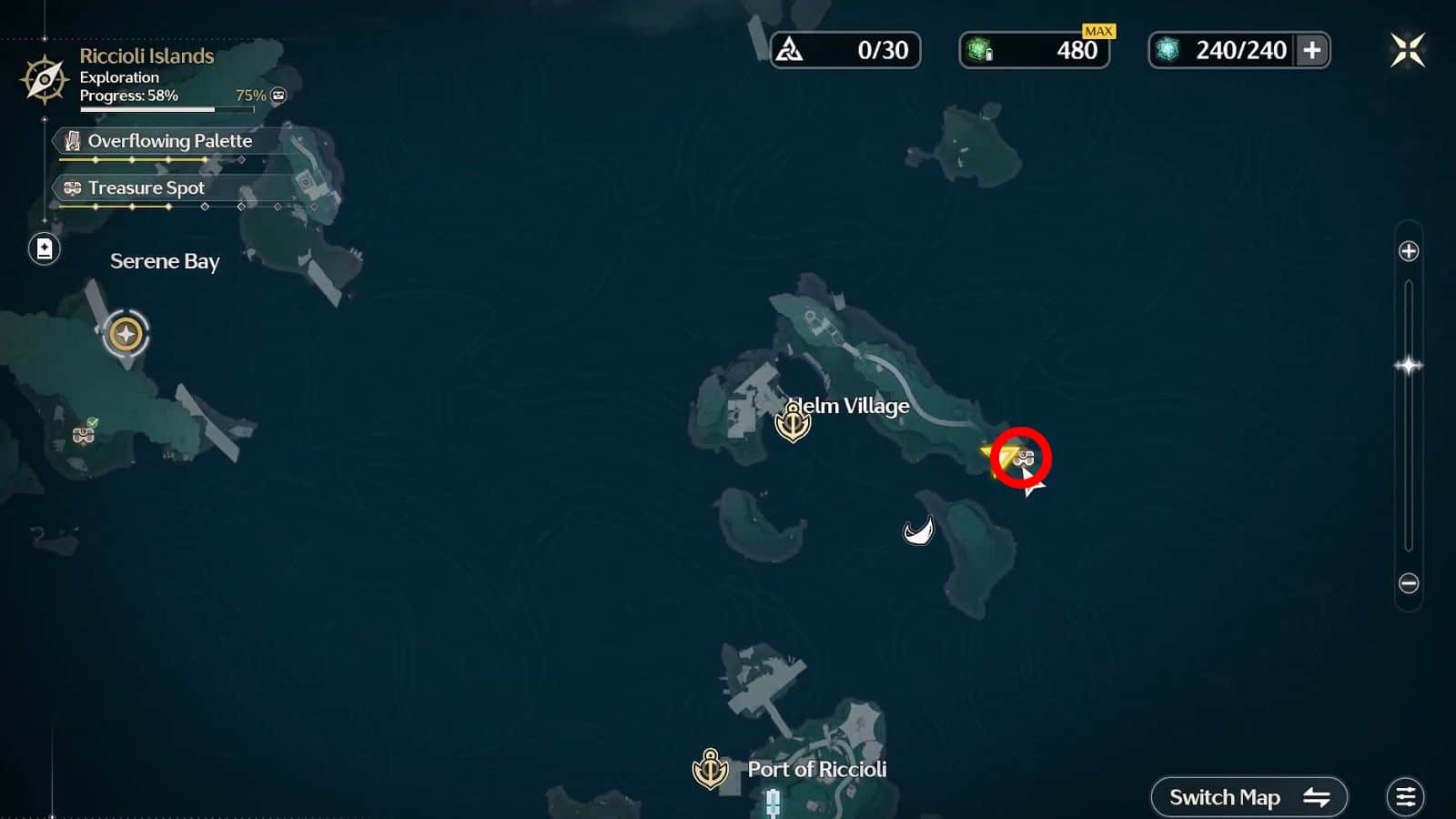 Wuthering Waves: Riccioli Islands 100% Exploration Progress Guide