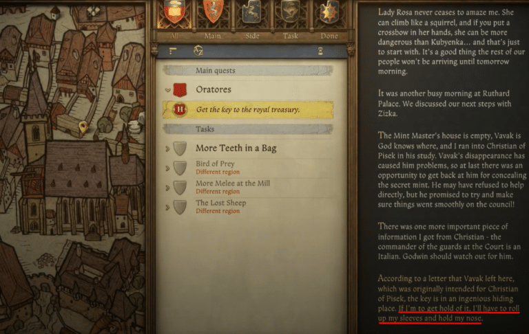 How to Get the Key to the Royal Treasury for the Oratores Quest in ...