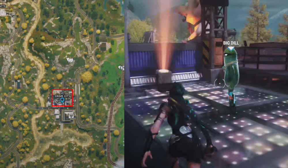 Fortnite: Somebody’s Planning a Party in Crime City & Help Big Dill ...