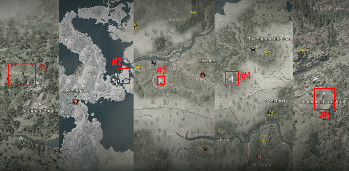 Assassin’s Creed Shadows: All Legendary Sumi-e Animals Locations Guide